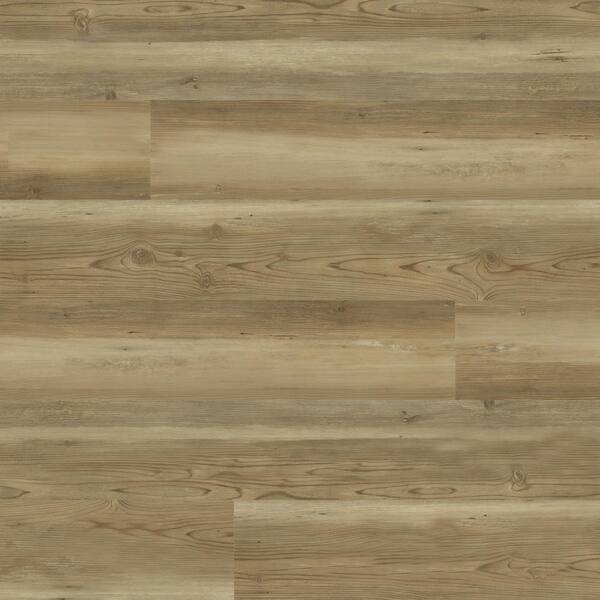 TrafficMaster Hickman Coast 6 MIL x 6 in. X 36 in. Waterproof Click ...