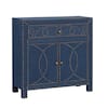 Southern Enterprises Elna Navy Storage Cabinet HD866239 - The Home Depot