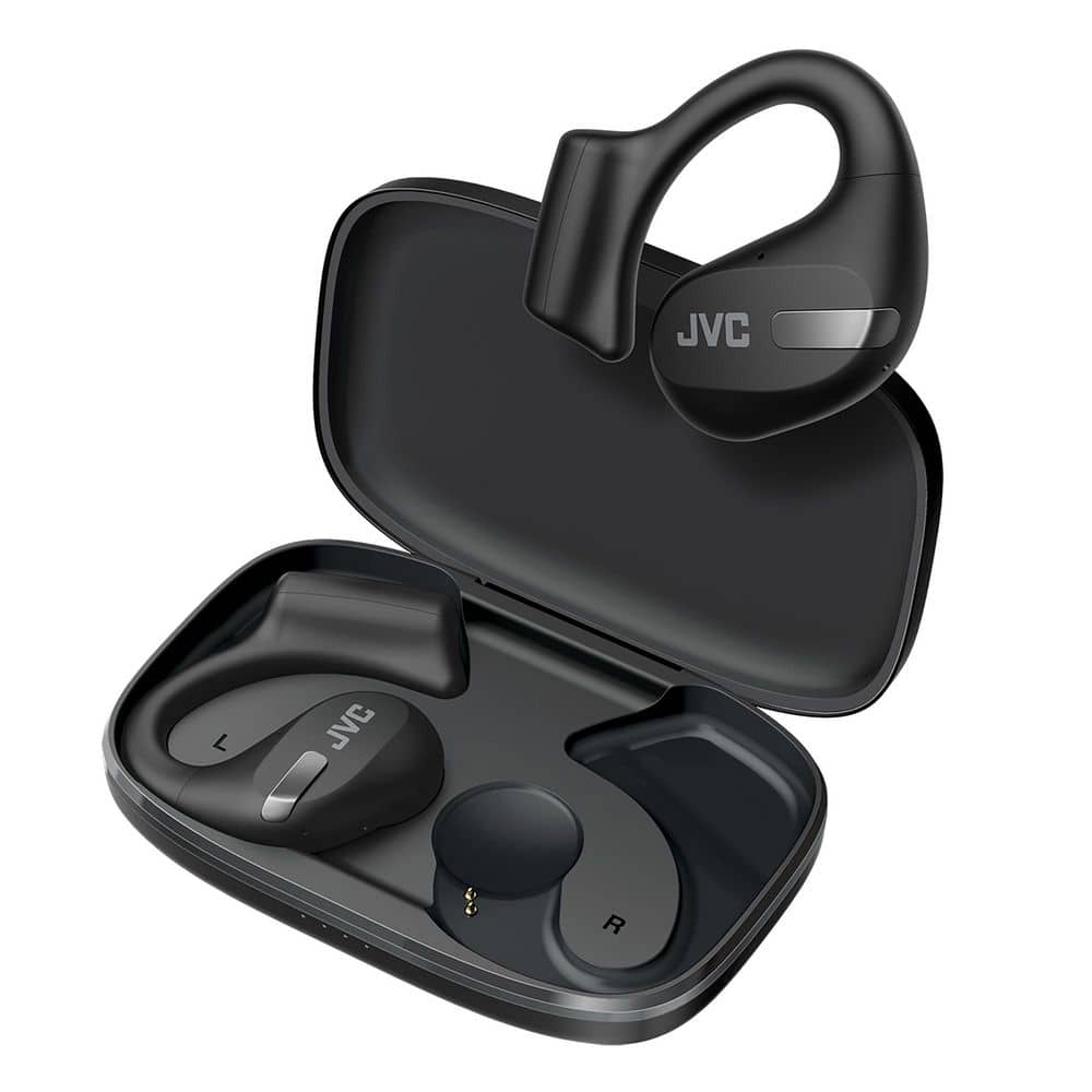 JVC Nearphones Black True Wireless Bluetooth Noise Cancelling Over The ...