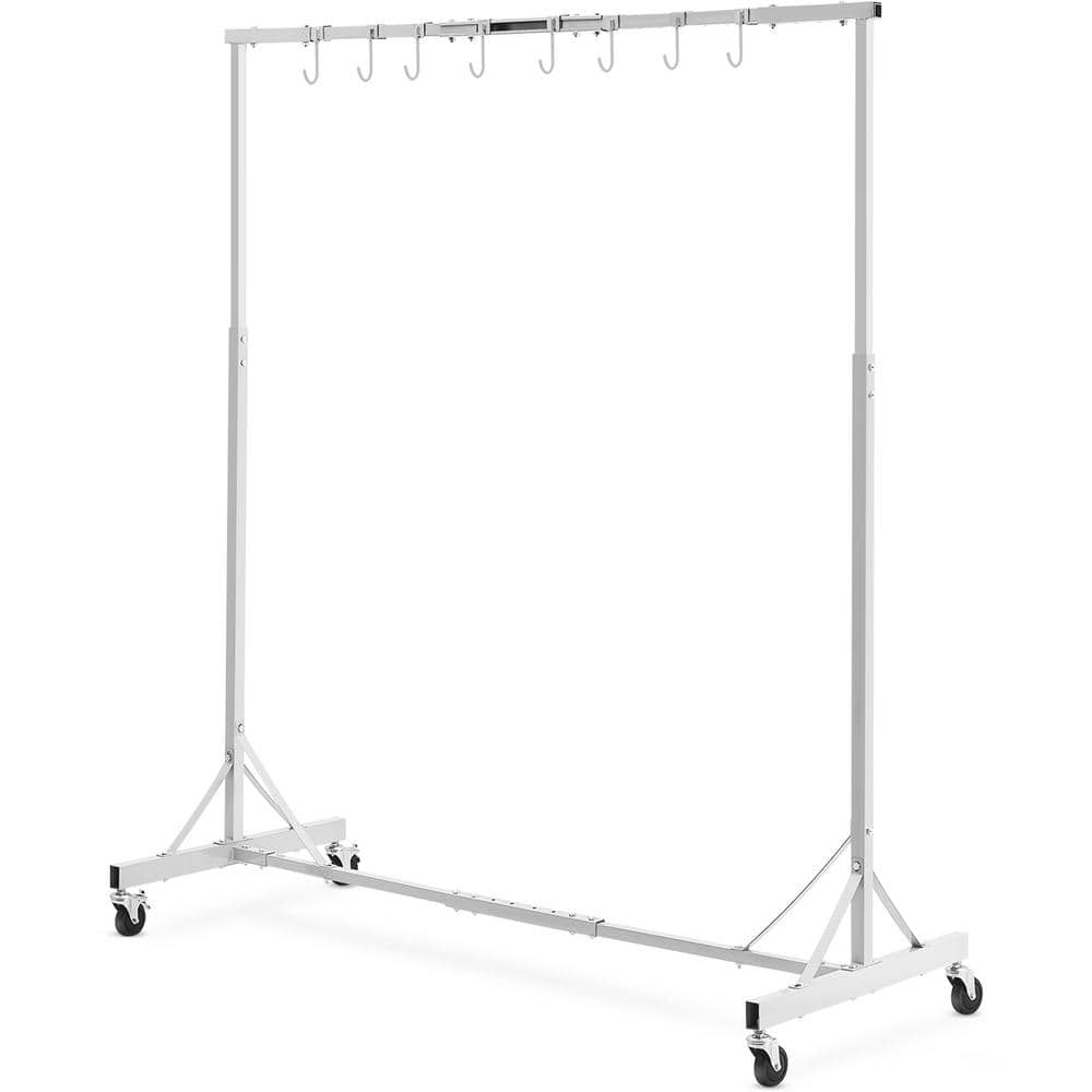 VEVOR Painting Rack, 5 ft.-7 ft. Adjustable Height, 66 lbs. Capacity ...