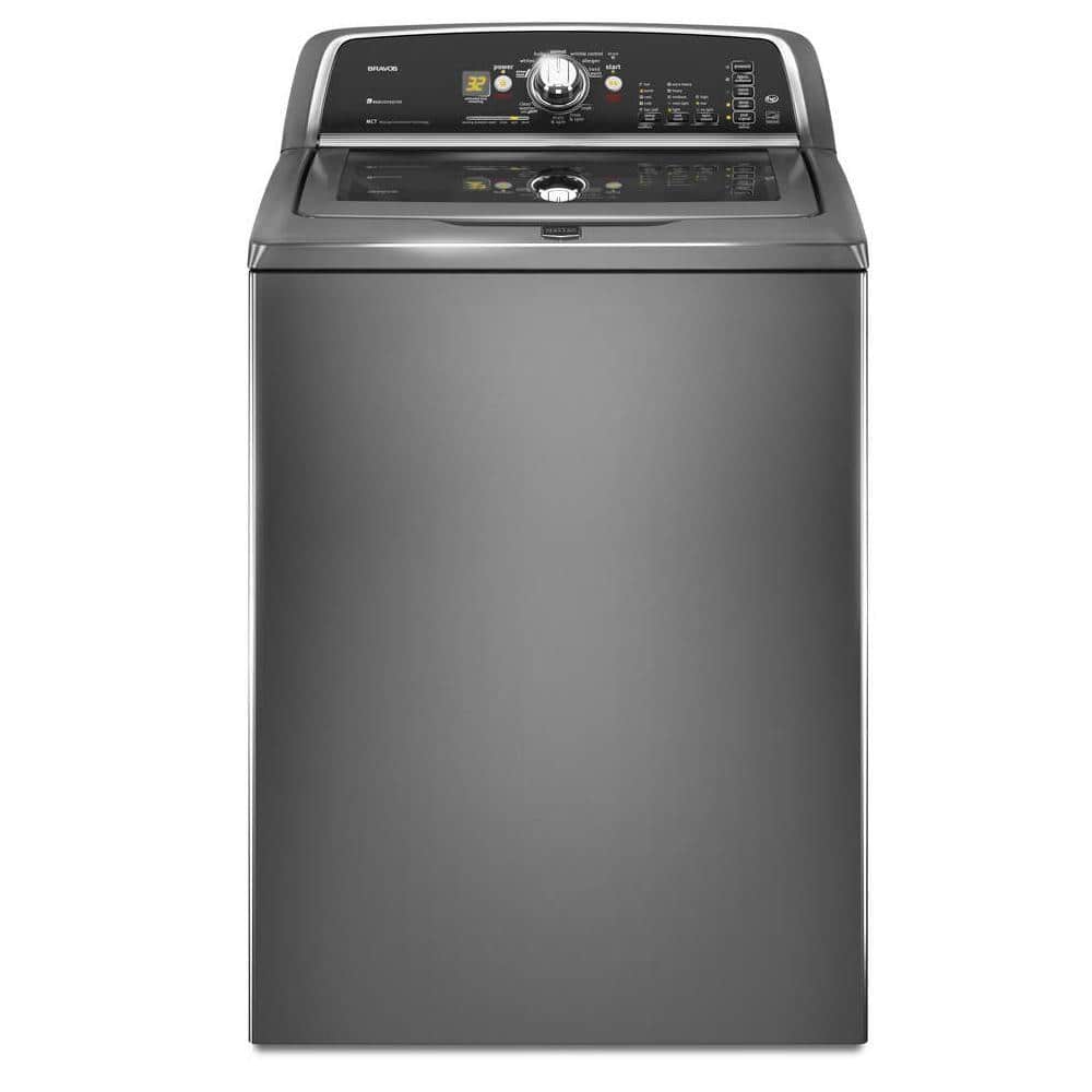 Maytag Bravos X 3.6 cu. ft. High-Efficiency Top Load Washer in Granite ...