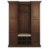 Home Decorators Collection Royce Walnut Brown 60 in. Hall Tree ...