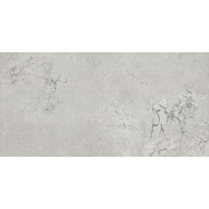 EMSER TILE Vara Groven 11.81 in. x 23.62 in. Polished Porcelain Floor ...