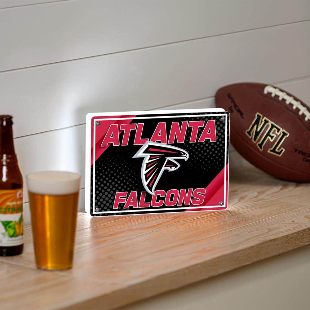 Evergreen Atlanta Falcons NFL Football Rectangle Desklite LED Decor ...