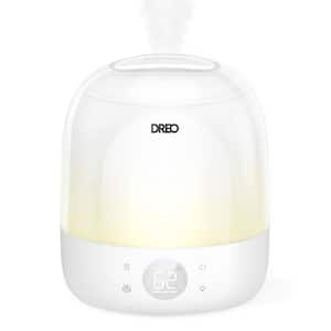 DREO 1.06 gal. Smart Cool Mist Humidifier for Large Room, 36H Runtime ...