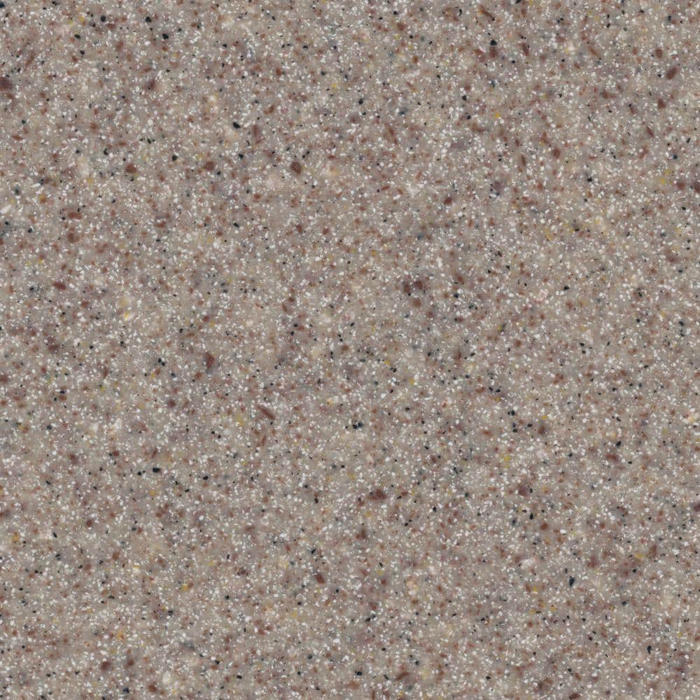 LG Hausys HI-MACS 2 in. Solid Surface Countertop Sample in Venetian ...