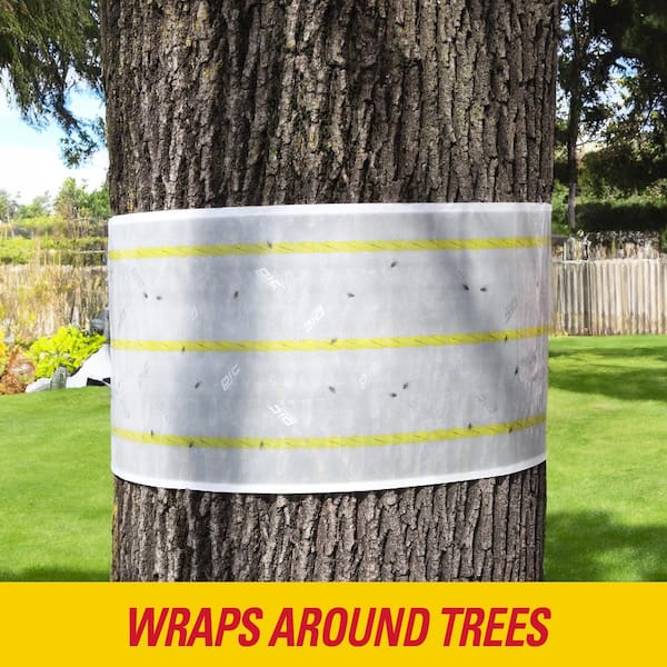 PIC Fly Ribbon XL Large Fly Traps for Outdoors and Barns 40 ft. Roll GFR The Home Depot