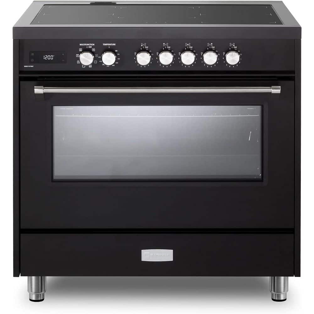 Verona Ultima Collection Series 36 in. Freestanding Single Oven ...
