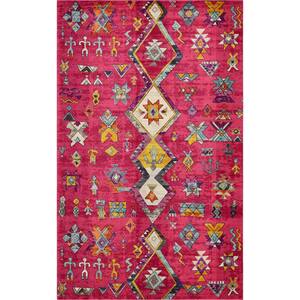 Unique Loom Sedona Cuyahoga Pink 9' 0 x 12' 0 Area Rug 3127776
