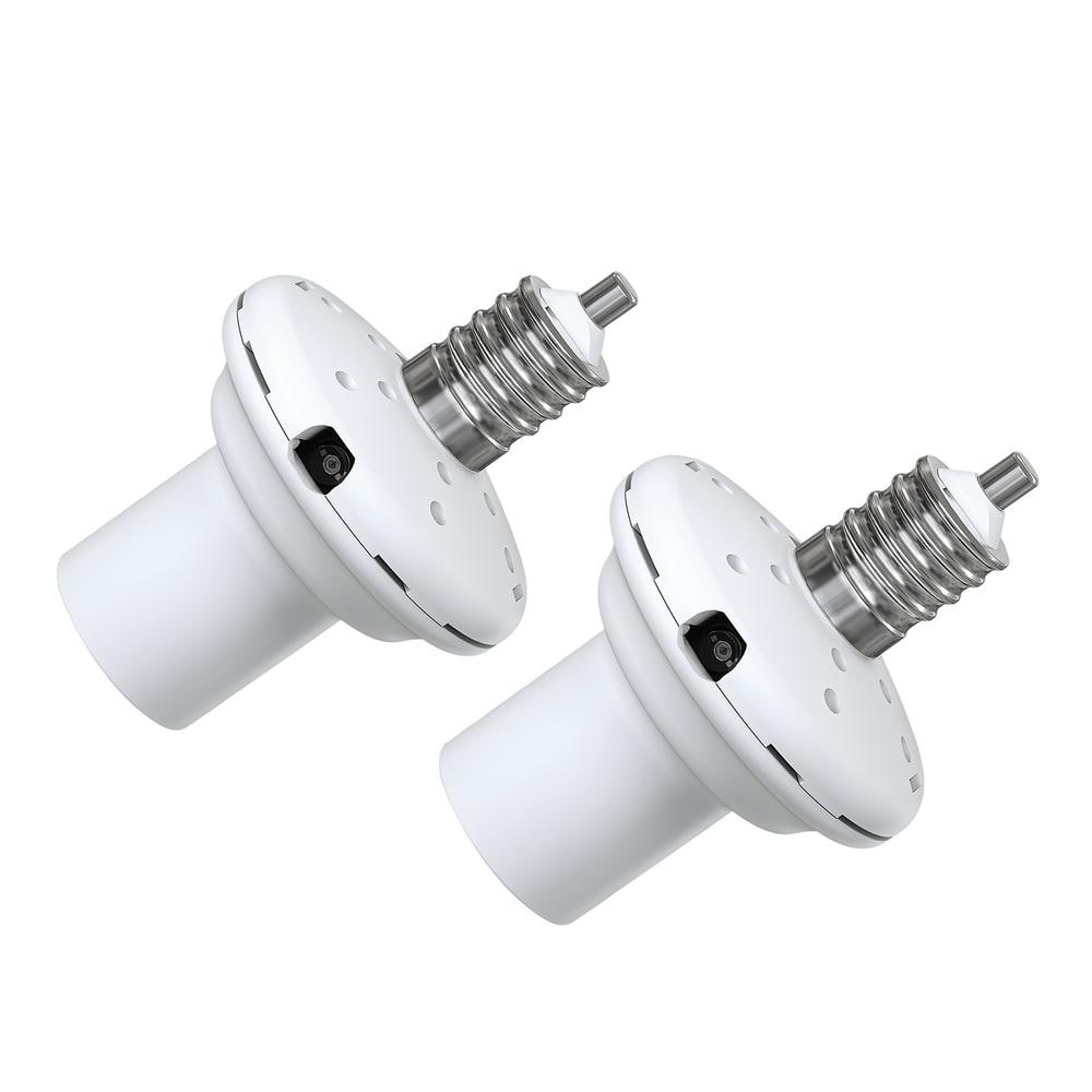 DEWENWILS 60-Watt E12 Candelabra Screw-In Dusk to Dawn Light Control ...