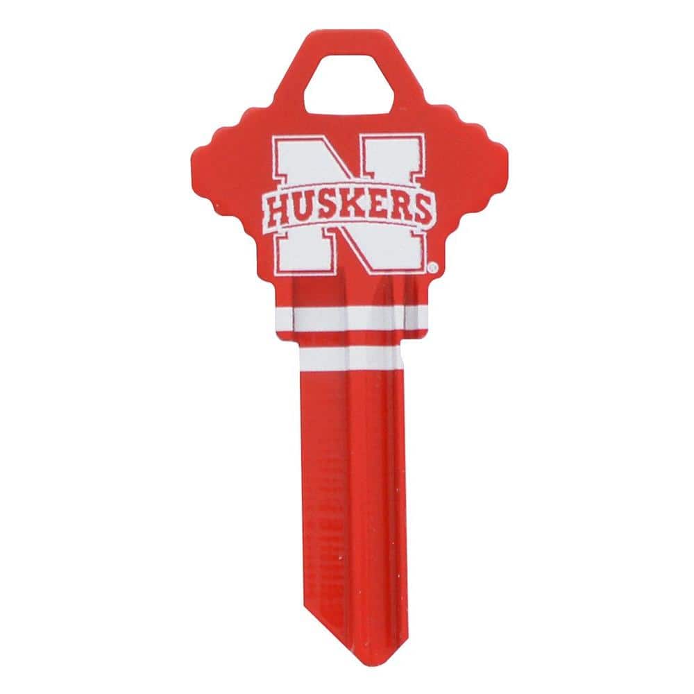 Hillman #68 NCAA University of Nebraska Key Blank 89991 - The Home Depot