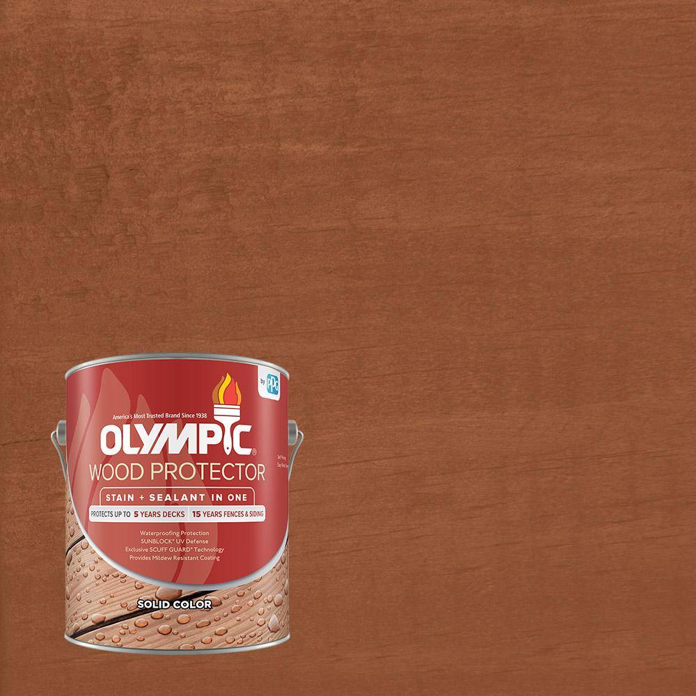 Reviews for Olympic 1 gal. Pine Pods Exterior Solid Wood Protector ...