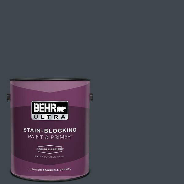 BEHR ULTRA 1 gal. #PPU25-23 Winter Way Extra Durable Eggshell Enamel ...