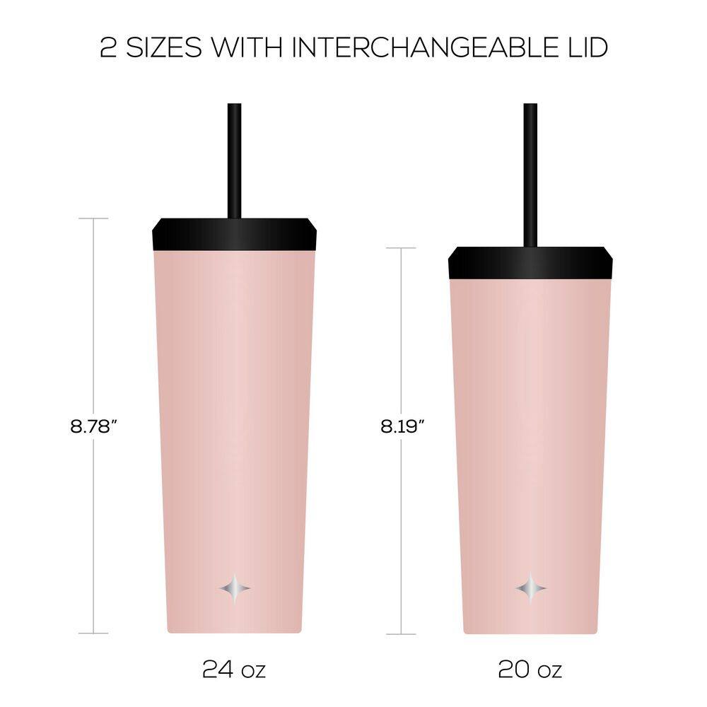 Reviews for JoyJolt 24 oz. Stainless Steel Vacuum Insulated Tumbler ...