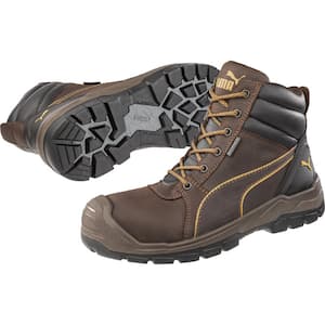 PUMA Men's Tornado CTX 6 in. Safety Work Boots - Composite Toe - Brown ...