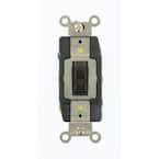 Leviton 15 Amp Decora Plus Commercial Grade Double Pole Double-Throw ...