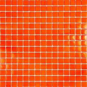 Apollo Tile Skosh 4 in. x 6 in. Glossy Wine Red Glass Mosaic Uniform ...