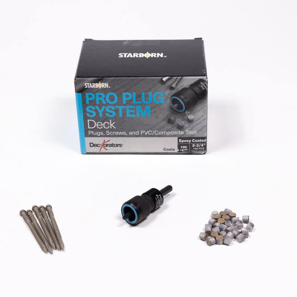 Deckorators Voyage #10 x 2-3/4 in. Star Trim Head Pro Plug System ...