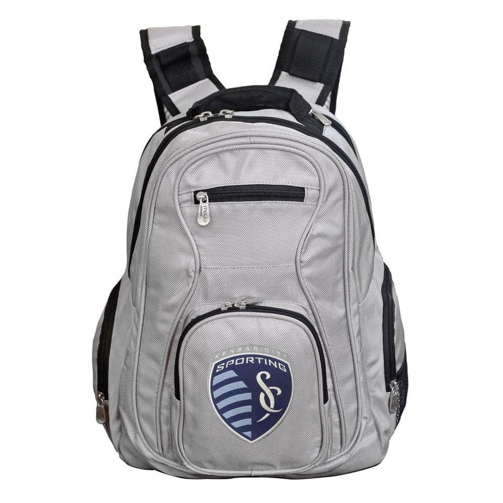 Mojo Sporting Kansas City 19 in. Gray Premium Backpack MSKCL704_GRAY ...