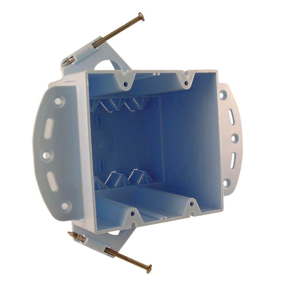 RACO 2-Gang Non-Metallic Large Capacity Box, 3-7/8 in. Deep (50-Pack ...