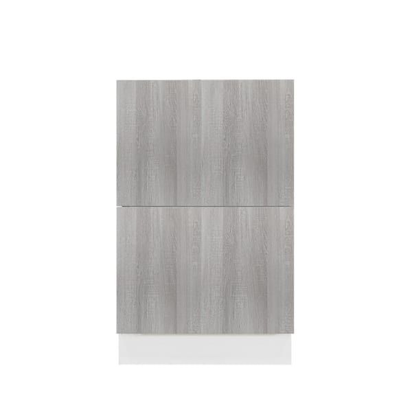 LIFEART CABINETRY Valencia Assembled 36 in. W x 24 in. D x 34.5 in. H ...