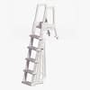Blue Wave Heavy Duty In-Pool White Ladder for Above Ground Pools NE1175 ...