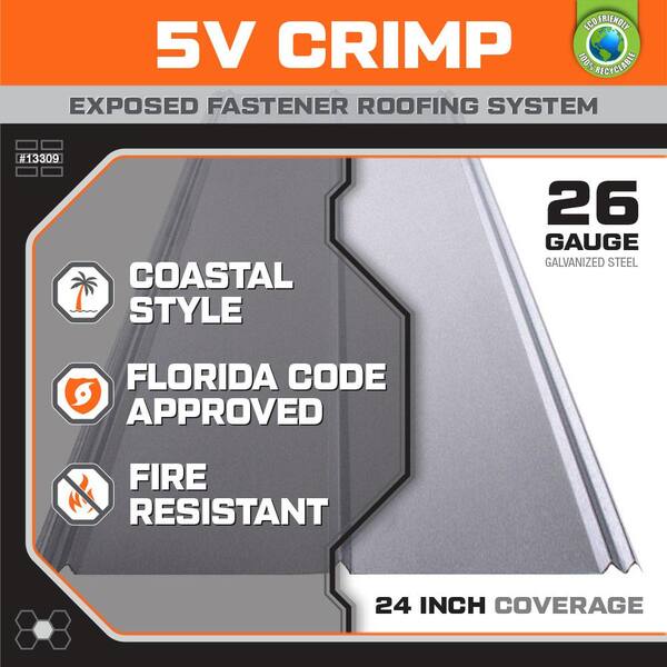 26-Gauge - Metal Roofing - The Home Depot