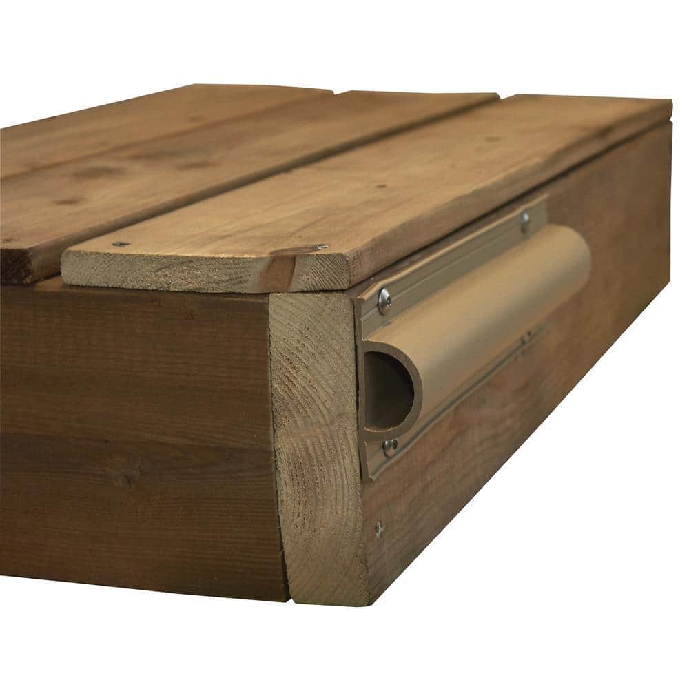 Dock Edge 16 ft. "D" Profile, Beige DE1191F - The Home Depot