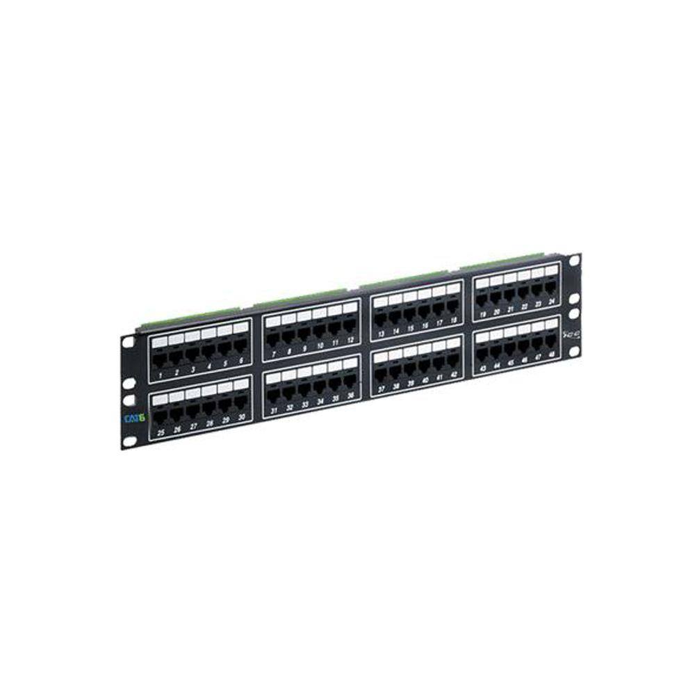 ICC 20 in. Patch Panel ICC-ICMPP04860 - The Home Depot