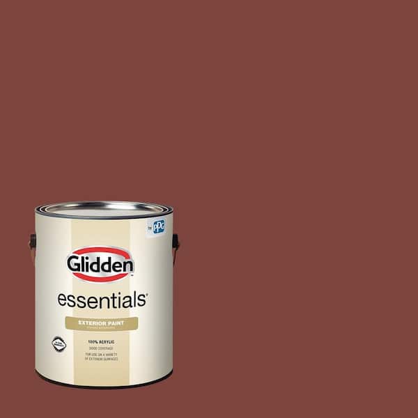 Glidden Essentials 1 gal. PPG1059-7 Sweet Spiceberry Satin Exterior ...