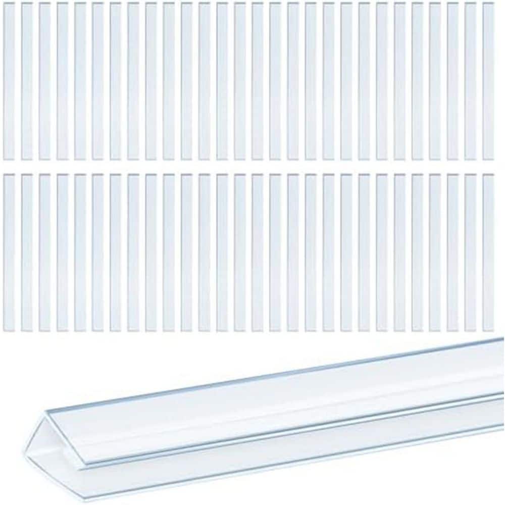 .N/A 4 ft. x 2 ft. 30-Pieces Polycarbonate U Connector Profile U ...