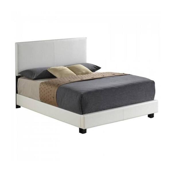 Acme Furniture Lien White Frame Twin Platform Bed 25716T - The Home Depot