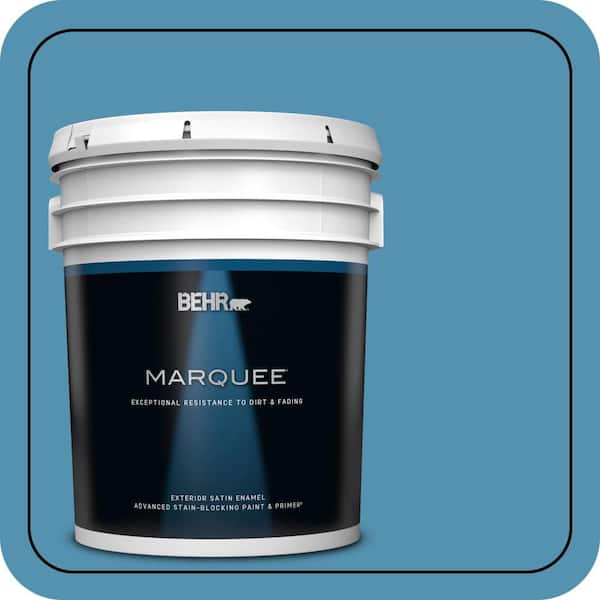Have a question about BEHR MARQUEE 5 gal. #M490-5 Jet Ski Satin Enamel ...