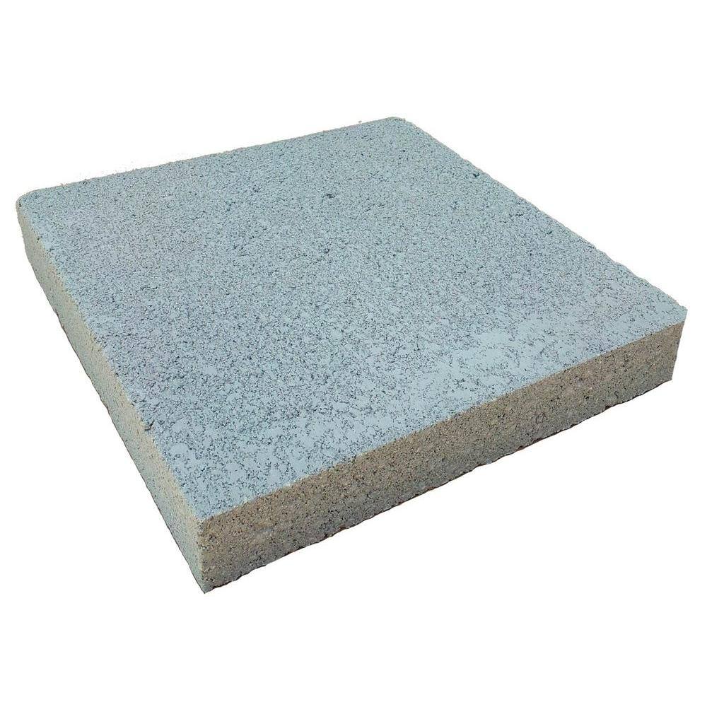 12 in. x 12 in. Square Concrete Step Stone 556211 - The Home Depot