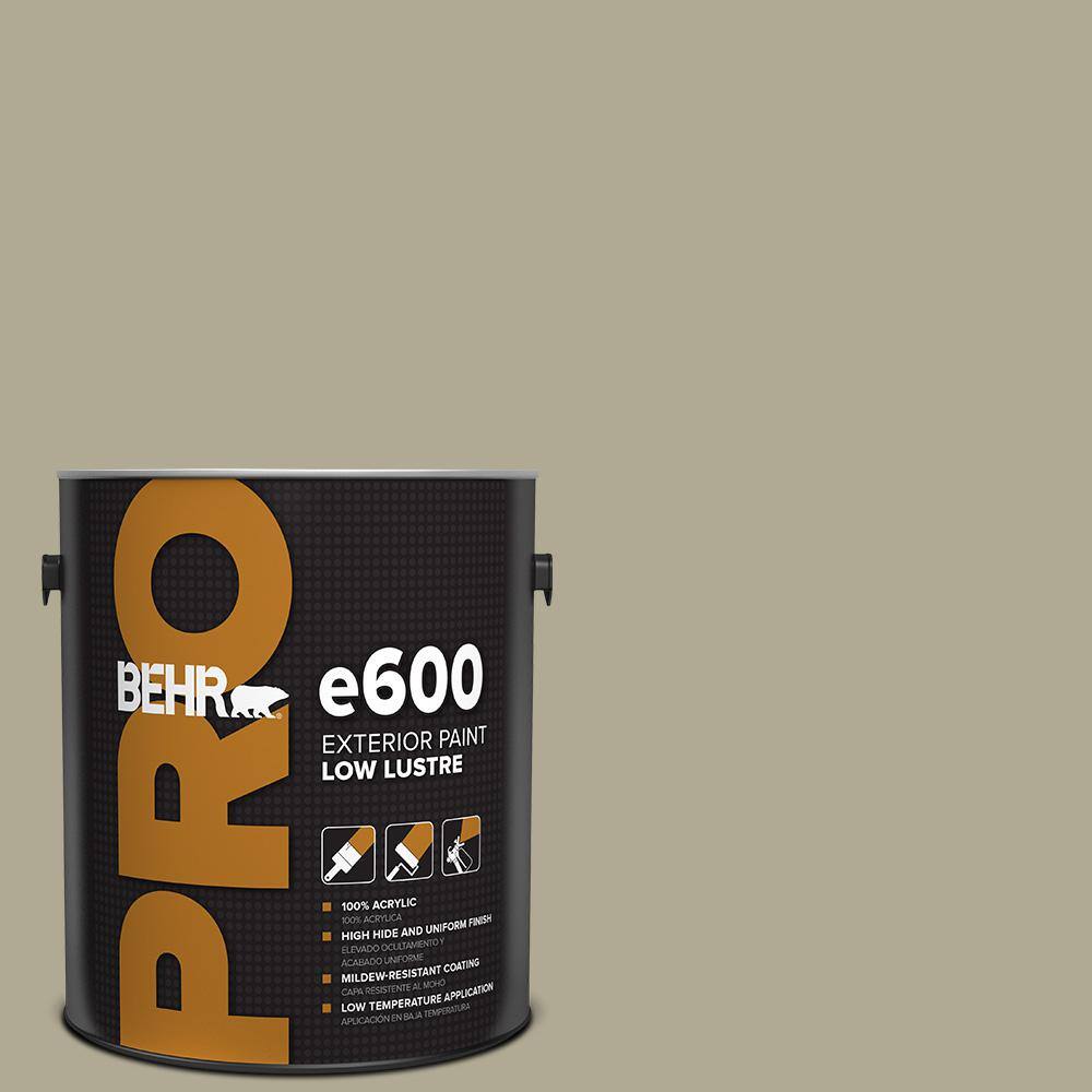 BEHR PRO 1 gal. #780D-5 Spartan Stone Low Luster Exterior Paint PR62001 ...