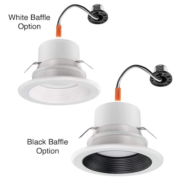 Commercial Electric 6 in. 30 Lighting Options Integrated LED Recessed ...