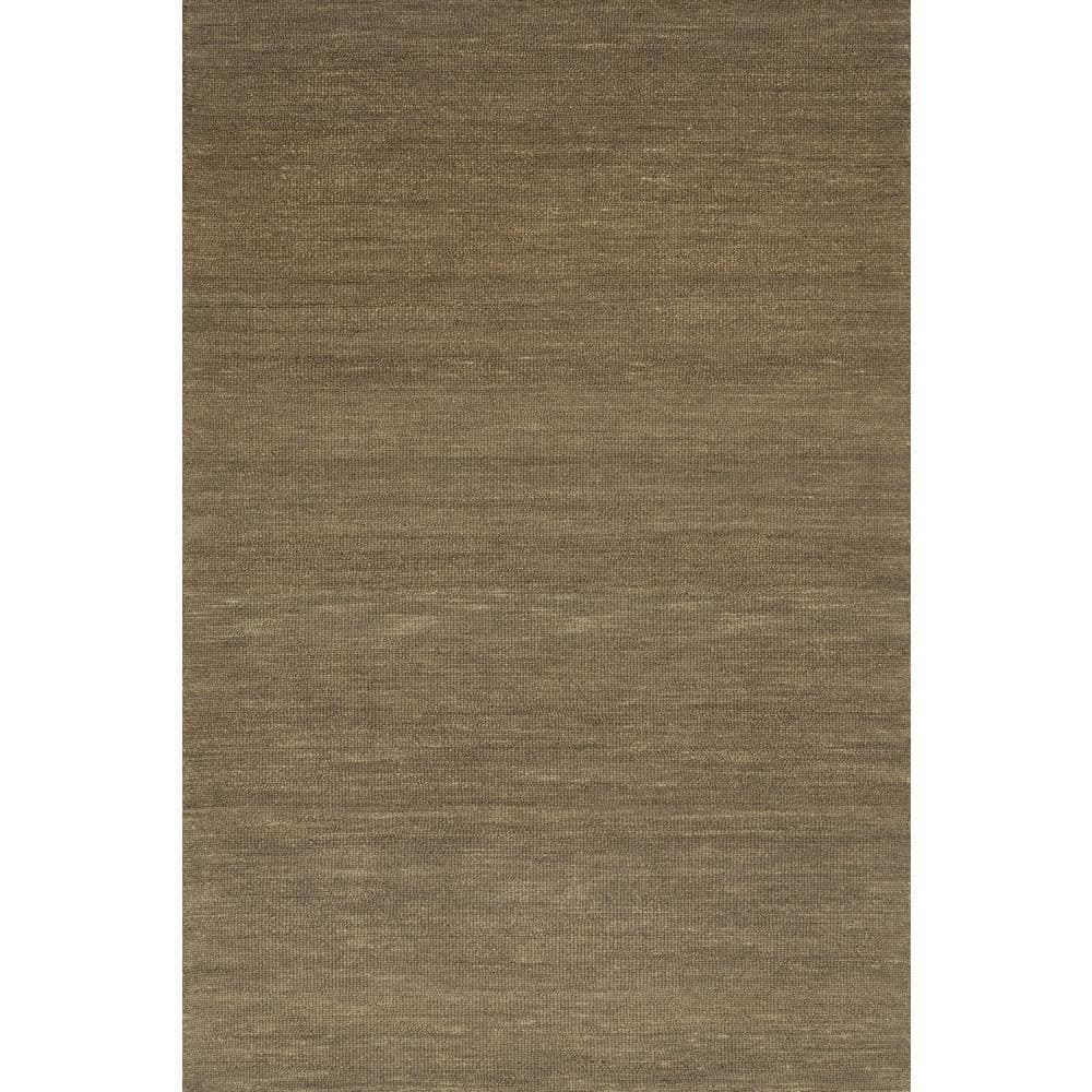 RUGS USA Nate Berkus x Rugs Hollis Solid Wool Cozy Ash Brown 5 ft. x 8 ...
