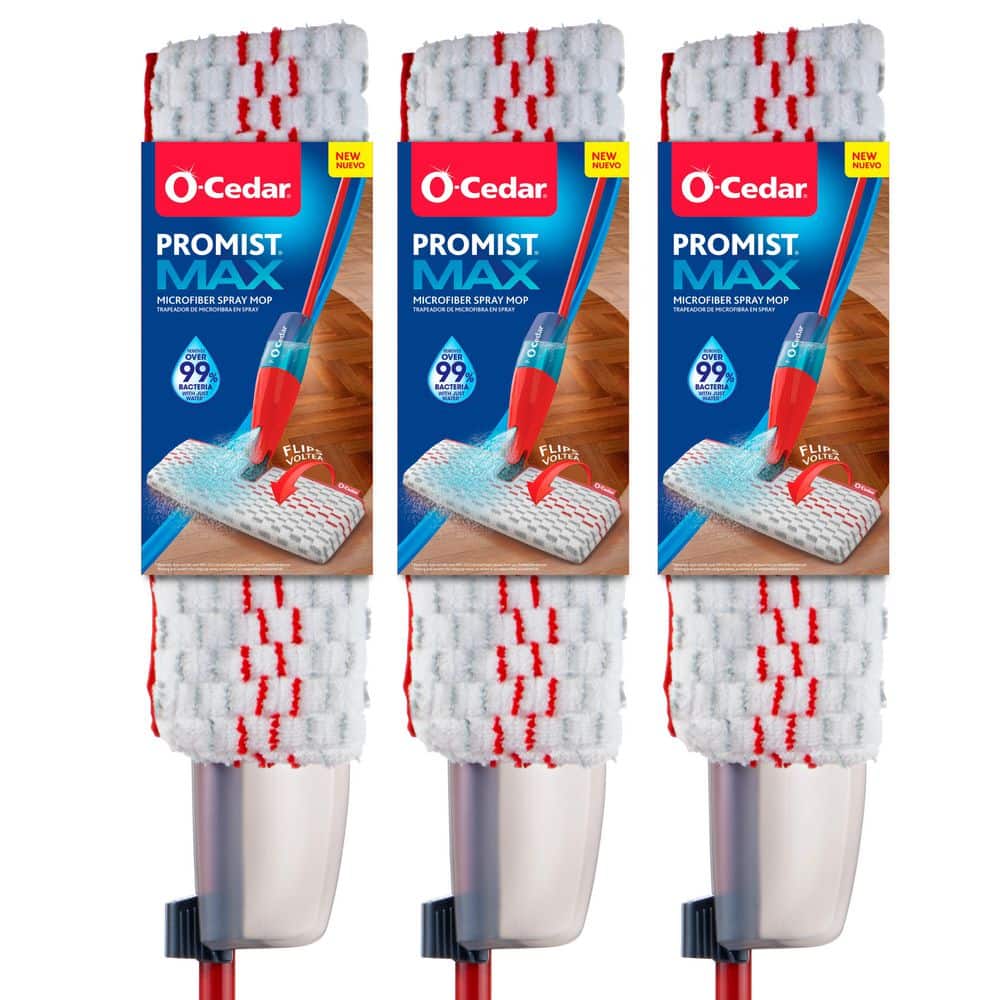 O-Cedar ProMist MAX Microfiber Spray Mop (3-Pack) 173563 COMBO2 - The ...