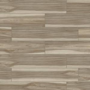 Ansley Amber 8 in. x 40 in. Wood Look Matte Porcelain Floor and Wall ...