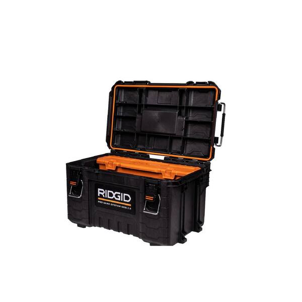 RIDGID Pro Gear System Gen 2.0 Stackable Tool box, Durable Power Tool ...