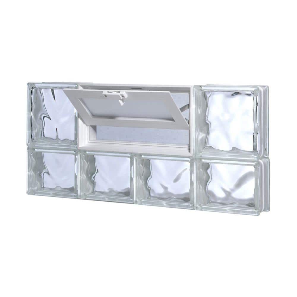 Pittsburgh Corning 31 in. x 13.5 in. x 3 in. Vented Decora Pattern ...