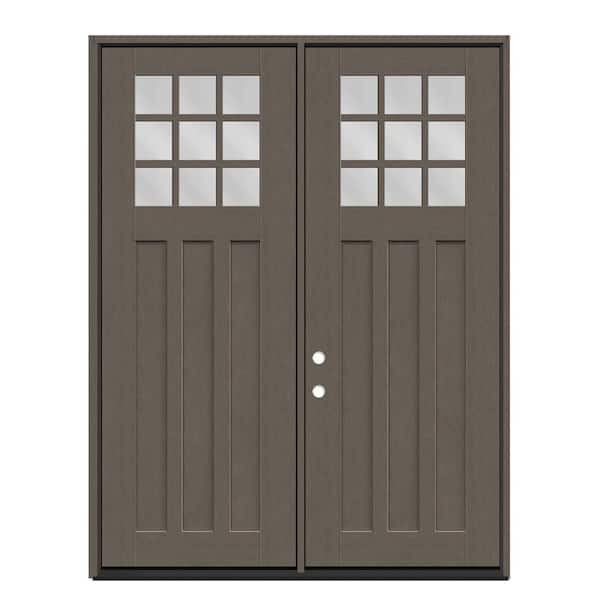 Steves & Sons Regency 72 in. x 96 in. 1/4 9L-SDL Clear Glass RHIS ...