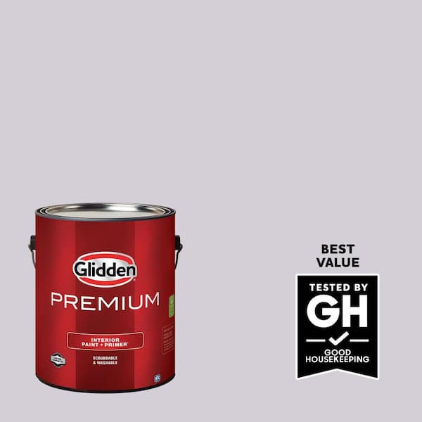 Glidden Premium 1 gal. PPG1172-3 Jam Session Satin Interior Paint ...