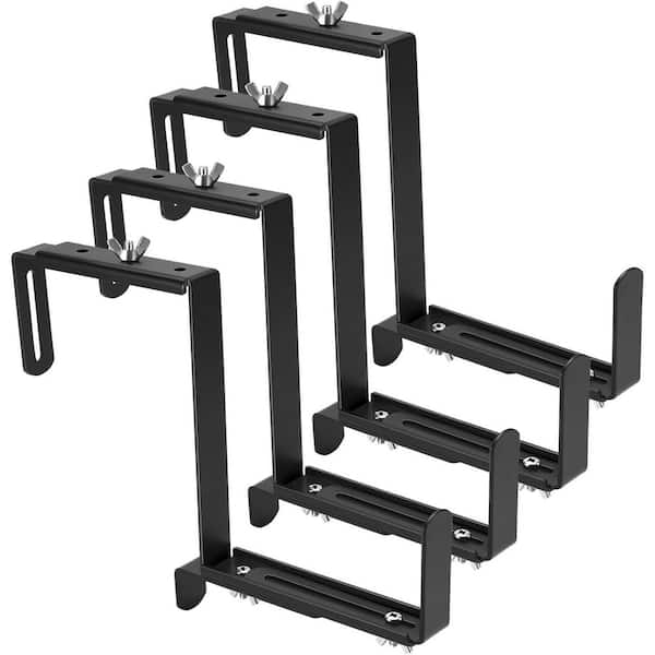 Misopily Hanging Plant Hanger Outdoor Steel 12 in. Rust-Resistant Plant ...