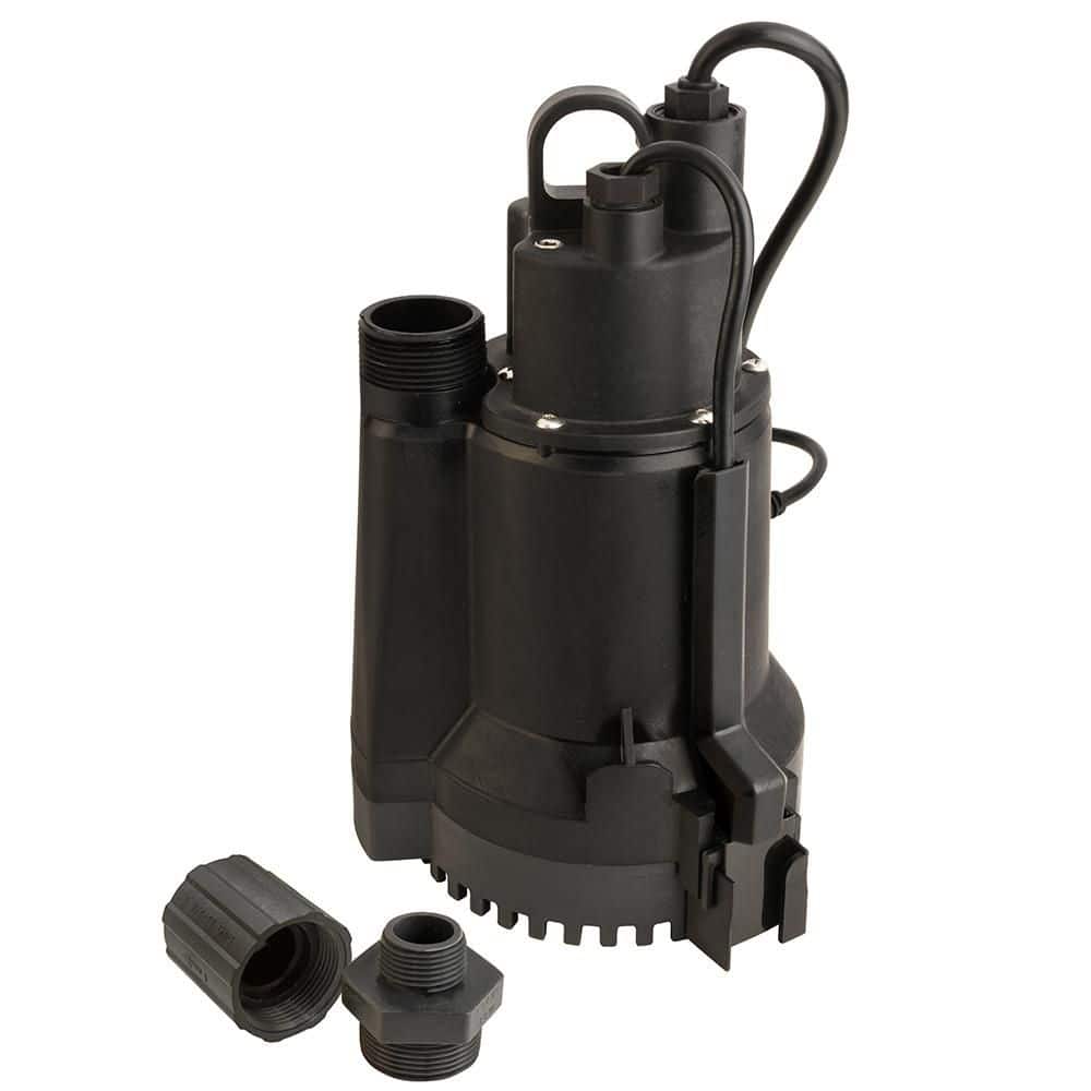 Everbilt 1/3 HP Automatic Utility Pump EBAU33 - The Home Depot