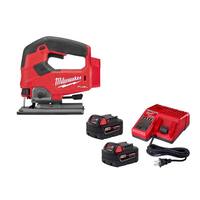 Milwaukee M18 FUEL 18V Li-Ion Cordless Jig Saw w/Batteries & Charger