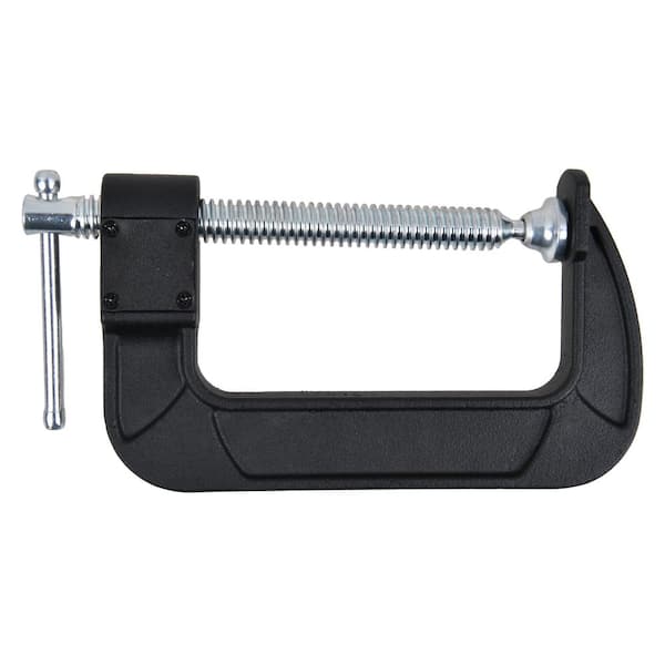 Husky 4 in. Quick Release C-Clamp THD-2022-0925 - The Home Depot