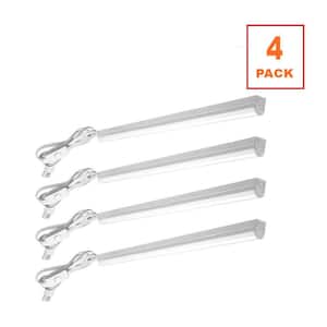 Commercial Electric 2 ft. Garage LED Linkable Strip Light Fixture Plug ...