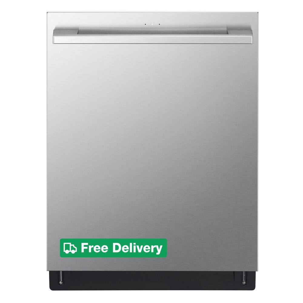 LG STUDIO SMART 24 in. Top Control Dishwasher with 1-Hour Wash and Dry ...