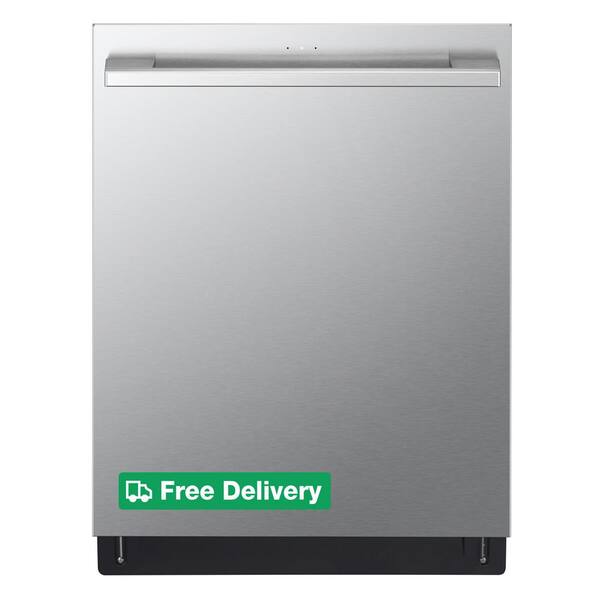 LG STUDIO SMART 24 in. Top Control Dishwasher with 1-Hour Wash and Dry ...
